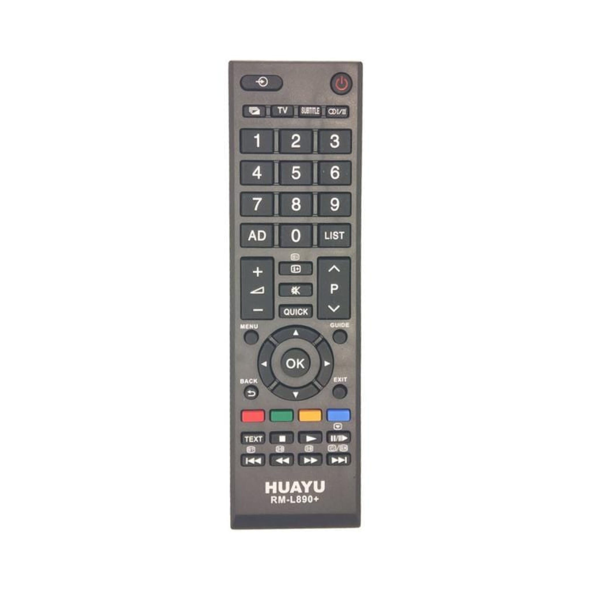 Huayu Rm L890 Toshiba Lcd Led Tv Τηλεχειριστήριο Rhoelect