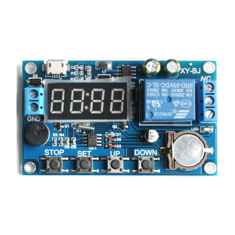 XY-BJ Real time Timing Delay Timer Relay Module DC5-60V Switch | Rhoelect